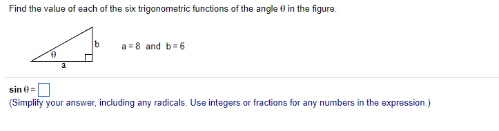 Solved Find the value of each of the given trigonometric | Chegg.com