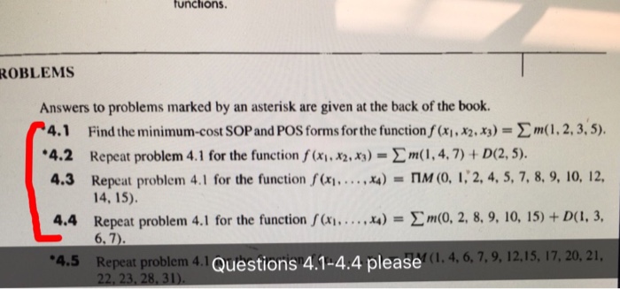 Solved Answers to problems marked by an asterisk arc given | Chegg.com