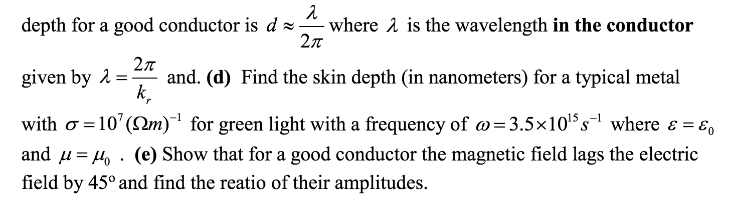 Solved 6)(a) Calculate the reflection coefficient r at | Chegg.com
