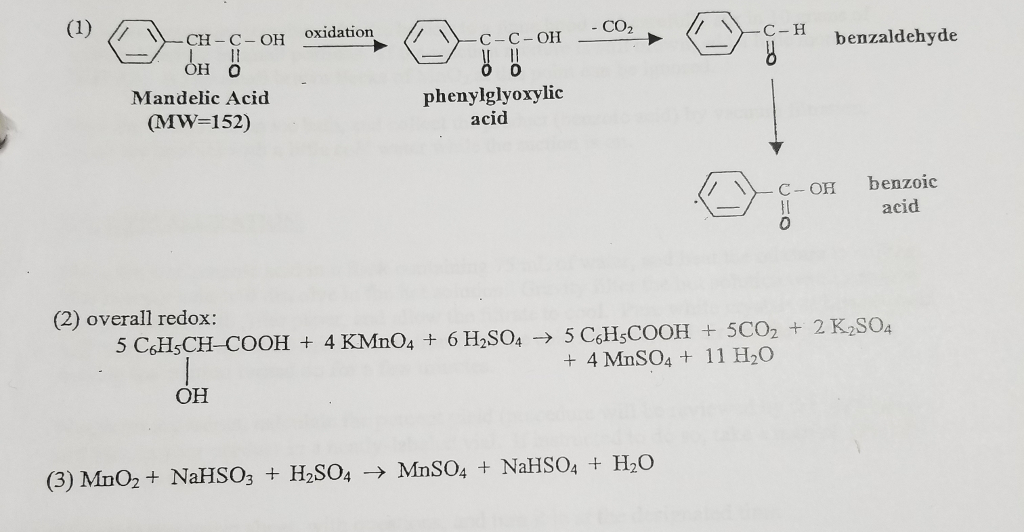 Solved For my Organic Chem Lab, we did a lab called Side | Chegg.com