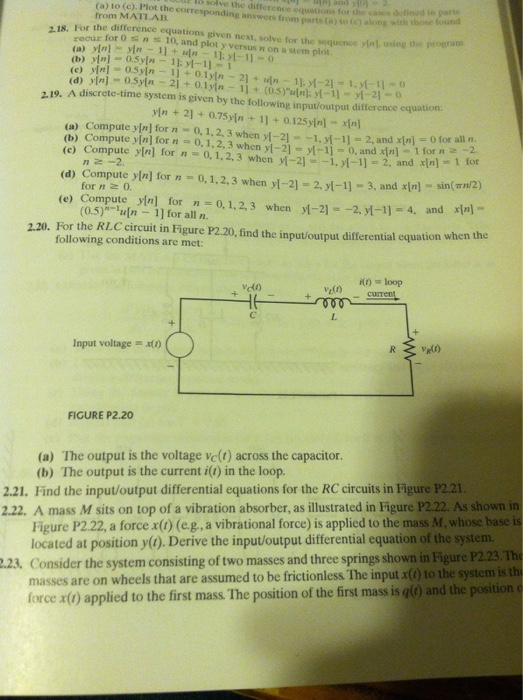 Solved I want this to be answered ASAP this is signals and | Chegg.com