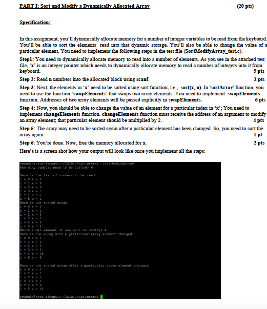 Solved PAR and M Allocated (20 pts) In this assignment, | Chegg.com