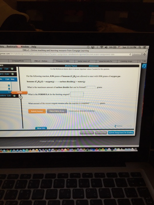 Chemistry 3 questions | Chegg.com