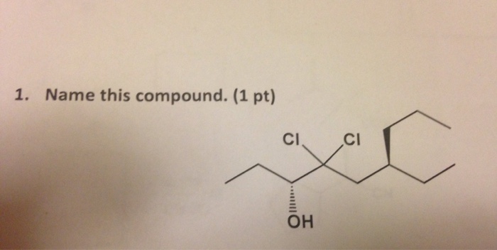 Solved Name this compound. | Chegg.com