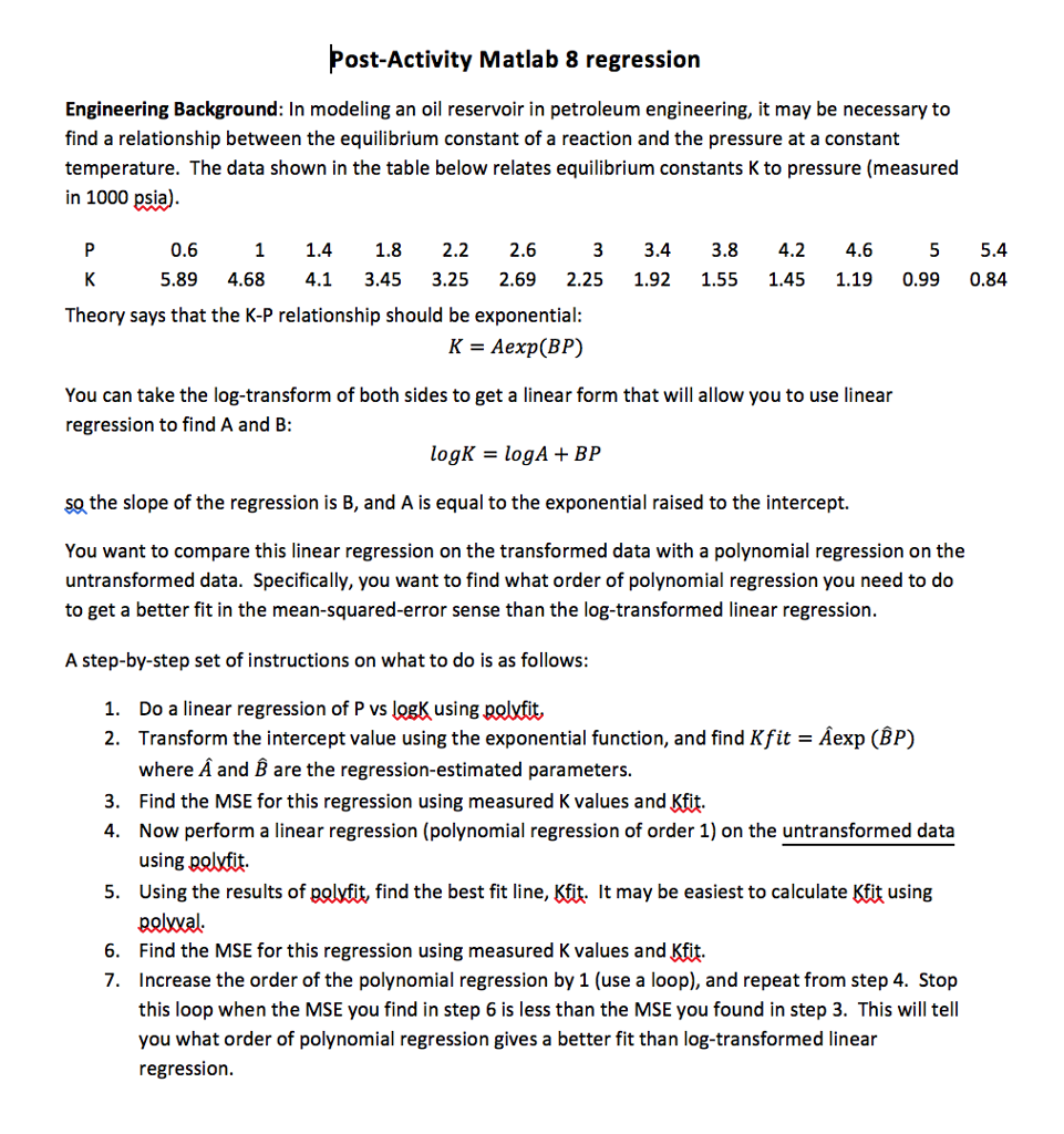 Solved Engineering Background: In modeling an oil reservoir | Chegg.com