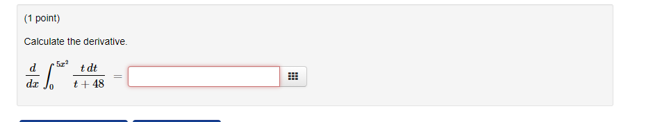 Solved (1 point) Calculate the derivative. 411 dz | Chegg.com