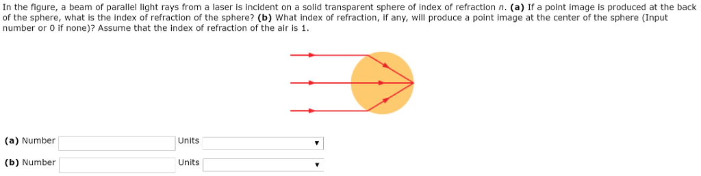 Solved In the figure, a beam of parallel light rays from a | Chegg.com