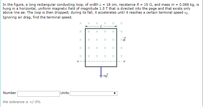 Solved In the figure, a long rectangular conducting loop, of | Chegg.com