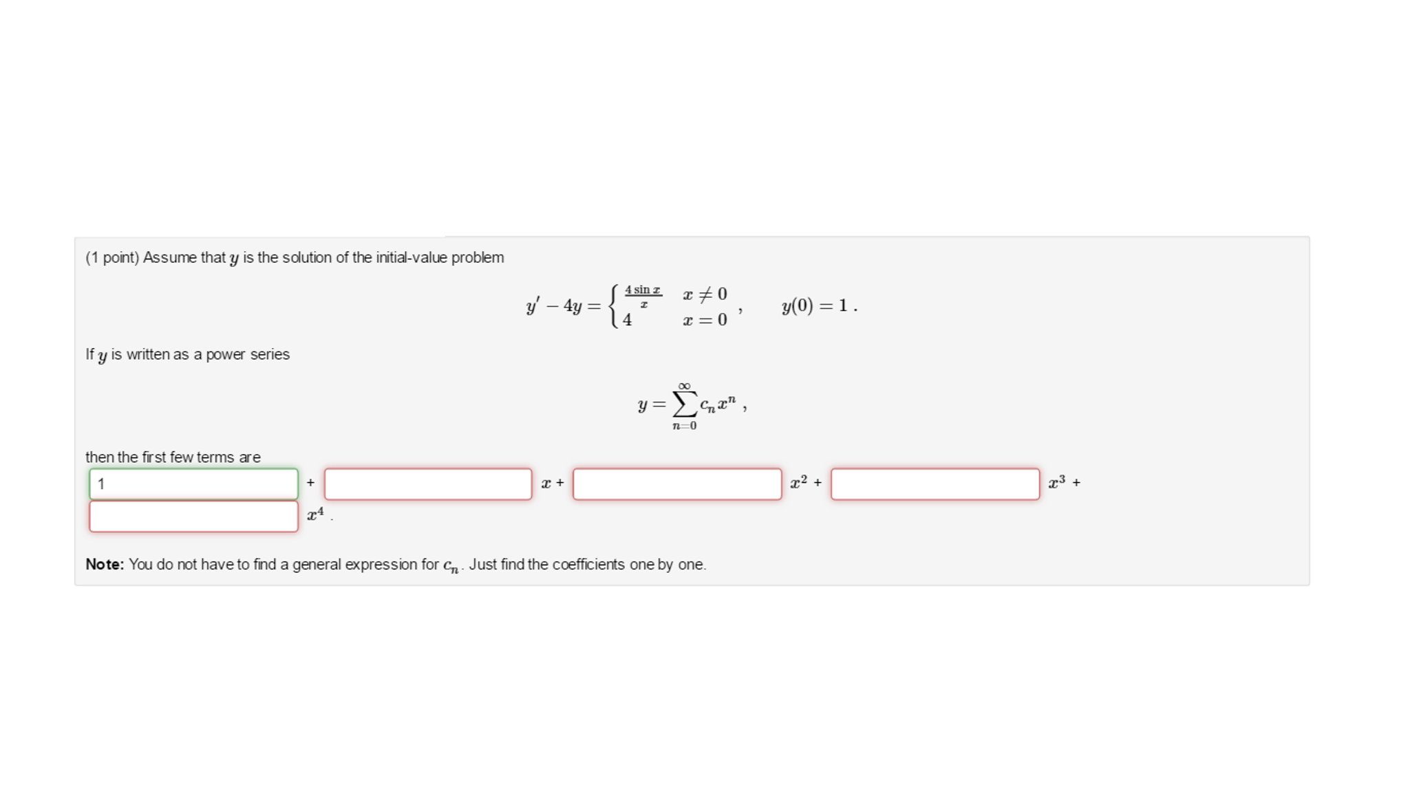 Solved Assume That Y Is The Solution Of The Initial Value