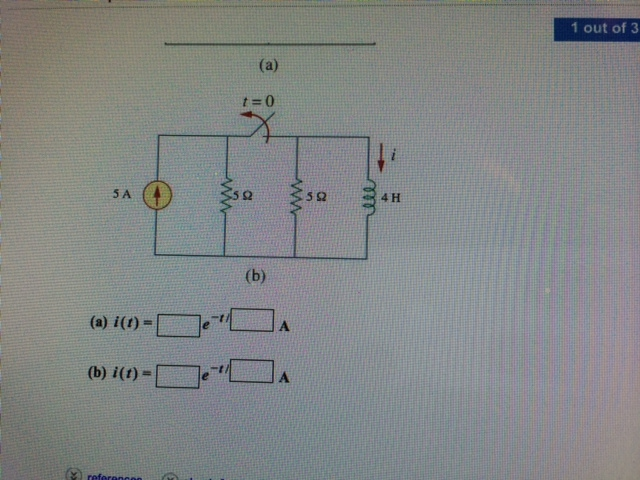 Solved Determine the inductor current i(t) for both t