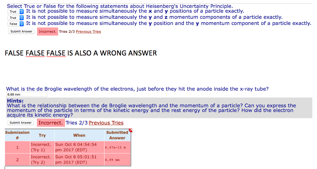 Solved Select True or False for the following statements | Chegg.com