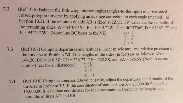 Solved Balance the following interior angles | Chegg.com