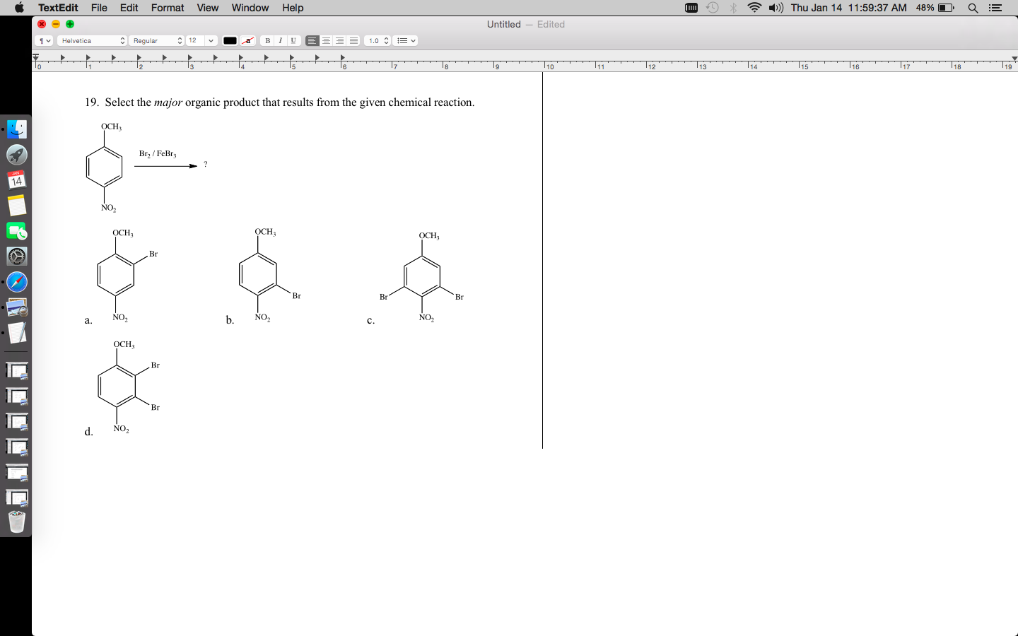 Solved 14 TextEdit File Edit Format View Window Help Regular | Chegg.com Solved 14 TextEdit File Edit Format View Window Help Regular | Chegg.com