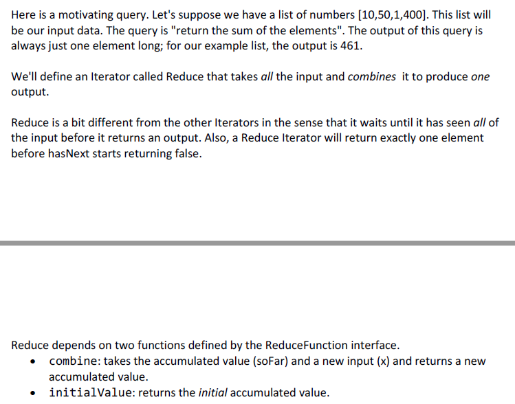 Java homework, please help! (Query processor using | Chegg.com