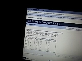 Test:EXAM 1-CHAPTERS 1 &2 | Chegg.com