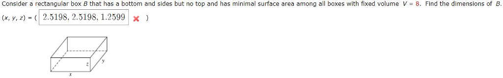 Solved Consider a rectangular box B that has a bottom and | Chegg.com