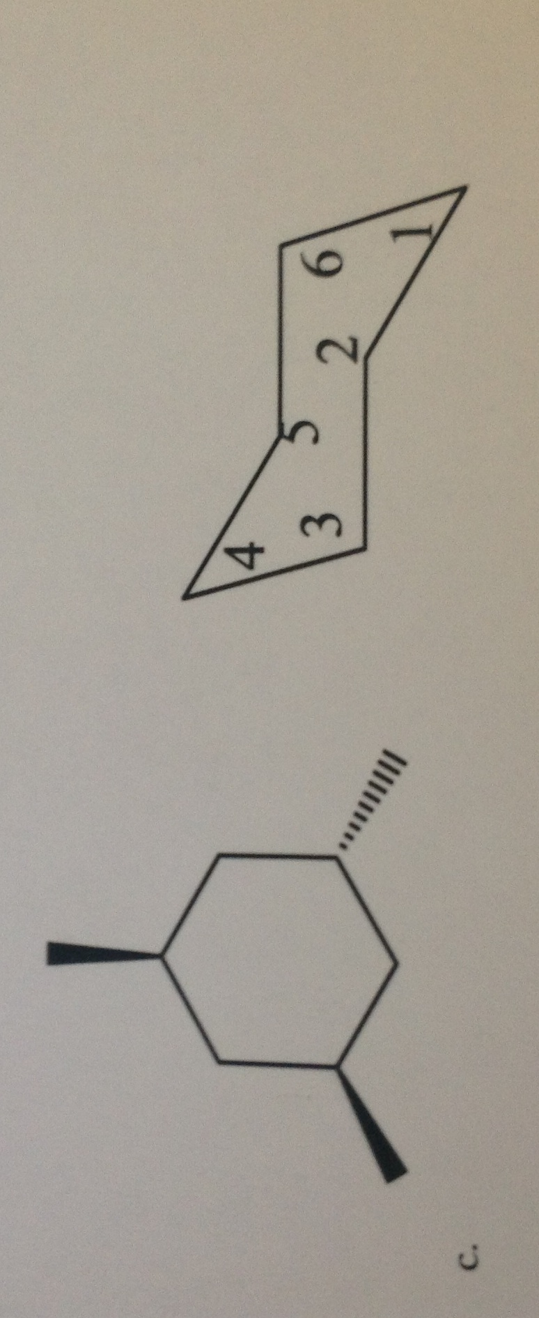 Solved Draw the chair conformation and show the ring flip | Chegg.com