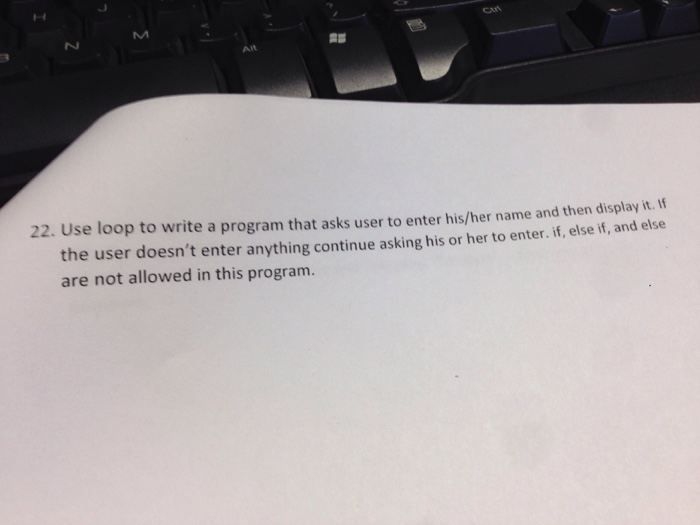 Solved Write A Program Which Iterates The Integers From 1 To