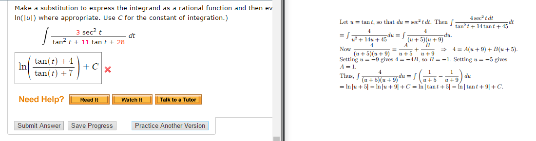 Solved Make a substitution to express the integrand as a | Chegg.com