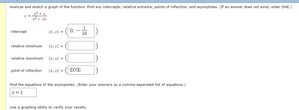 Solved Analyze and sketch a graph of the function. Find any | Chegg.com