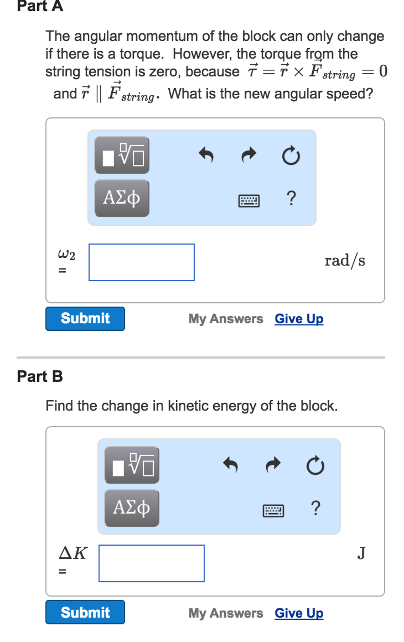 Solved: A Small Block On A Frictionless, Horizontal Surfac... | Chegg.com