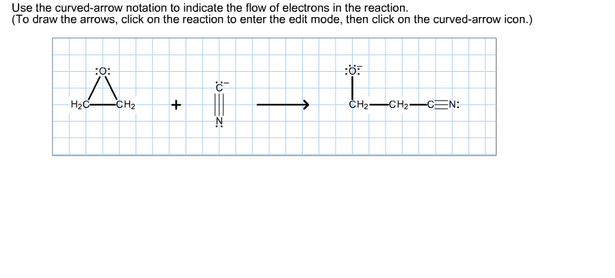 Solved Use the curved-arrow notation to indicate the flow of | Chegg.com
