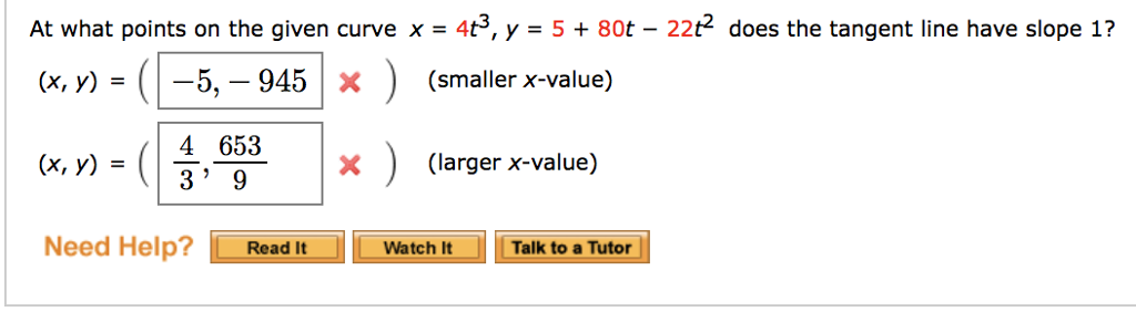 Solved At what points on the given curve x = 4t3, y = 5 + | Chegg.com