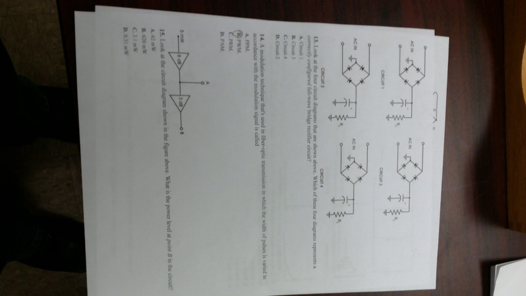 Solved Look at the four circuit diagrams that are shown | Chegg.com