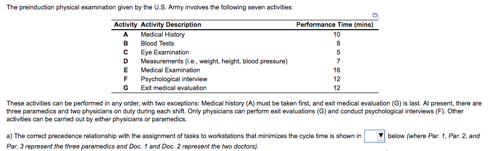 Solved The preinduction physical examination given by the | Chegg.com
