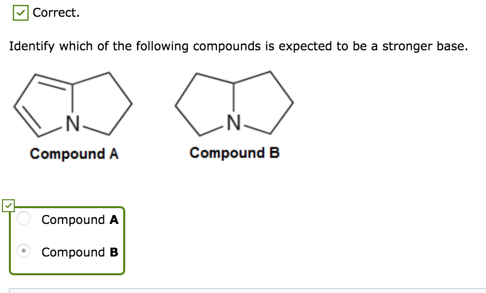 Solved Correct. Identify which of the following compounds is | Chegg.com