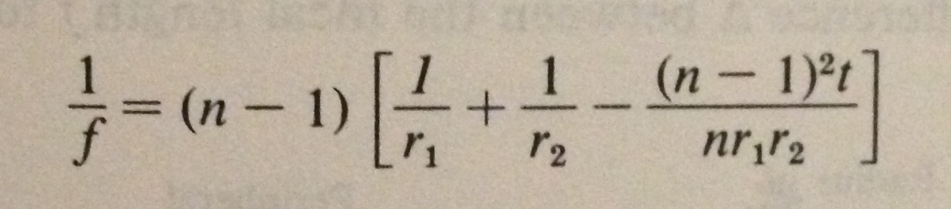 Solved Use the ray matrix method to derive the focal length | Chegg.com