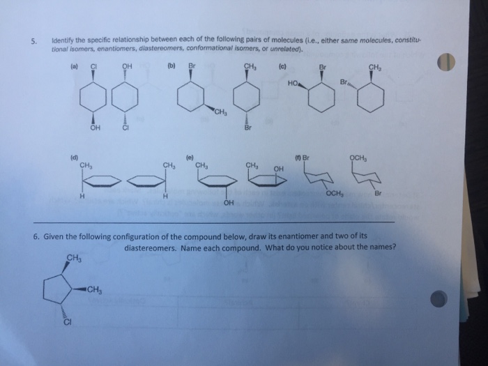 Solved Identify the specific relationship between each of | Chegg.com