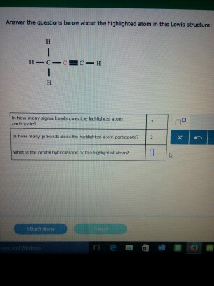 Solved Answer the questions below about the highlighted atom | Chegg.com