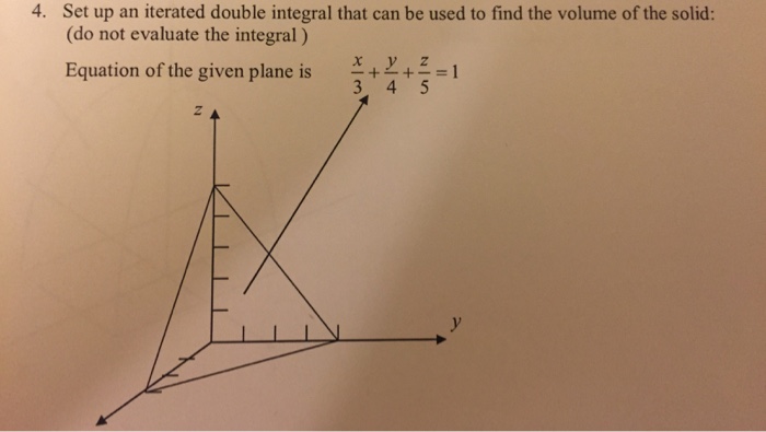 Solved Set up an iterated double integral that can be used | Chegg.com