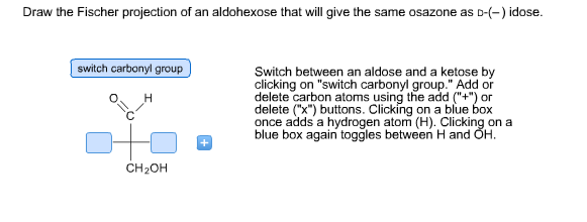 Solved Draw the Fischer projection of an aldohexose that | Chegg.com