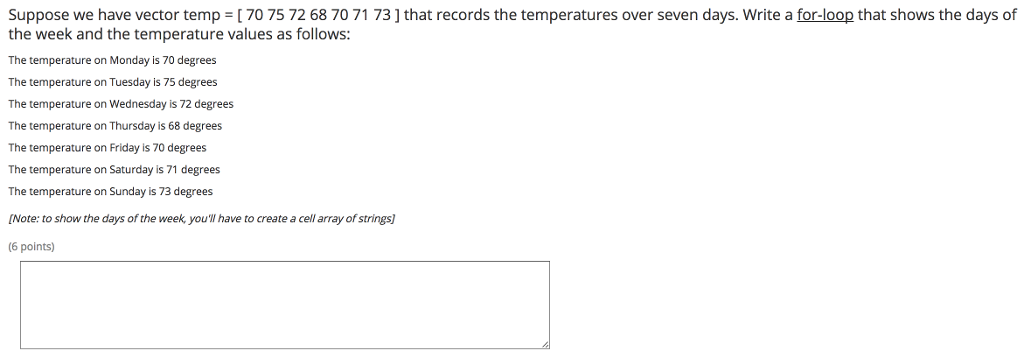 Solved 7. Write a for-loop that displays the following | Chegg.com