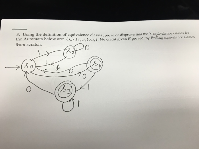 Solved Using the definition of equivalence classes, prove or | Chegg.com