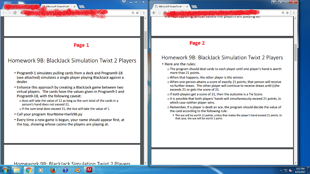 Program9-1 simulates pulling cards from a deck and | Chegg.com