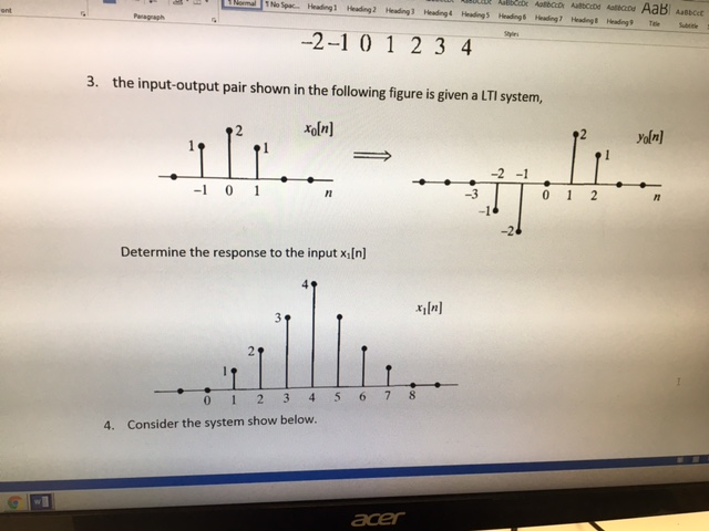 Solved The Input Output Pair Shown In The Following Figures