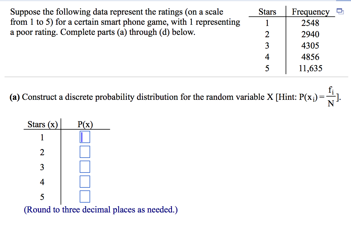Solved The following data represent the number of games | Chegg.com