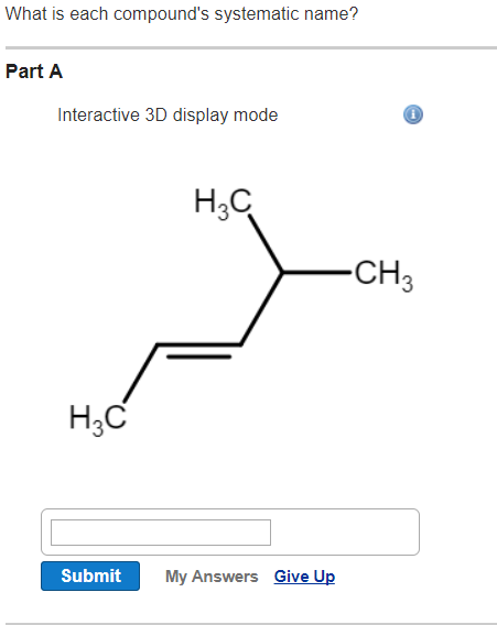 Solved What is each compound's systematic name? Part A | Chegg.com