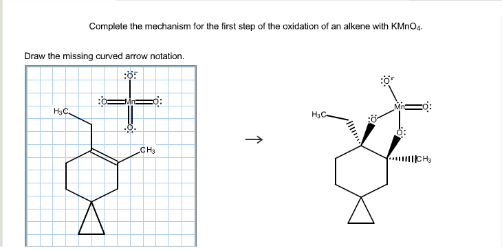 Solved Complete the mechanism for the first step of the | Chegg.com