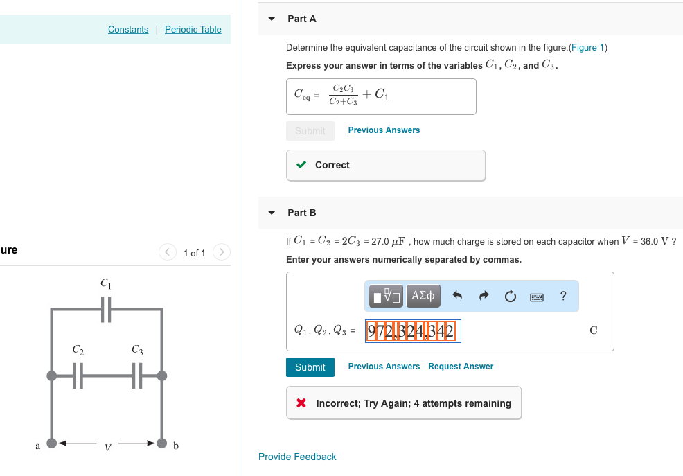 Solved Part A Constants | Periodic Table Determine the | Chegg.com