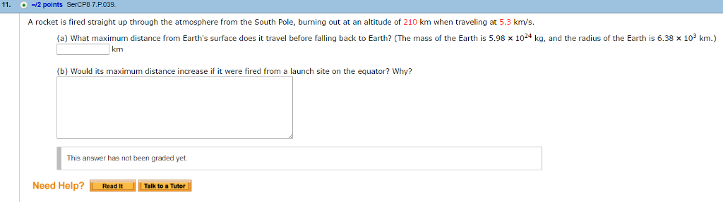 Solved A rocket is fired straight up through the atmosphere | Chegg.com