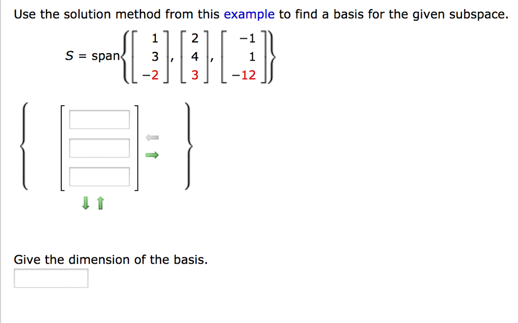 Solved Use the solution method from this example to find a | Chegg.com