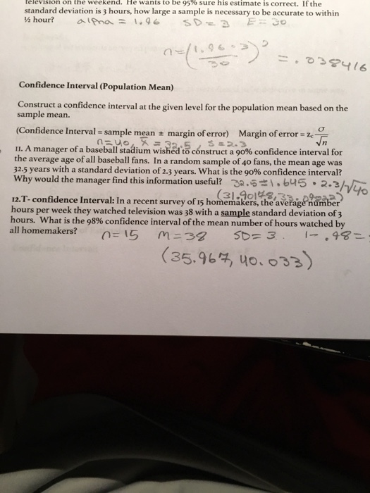 Solved Construct a confidence interval at the given level | Chegg.com