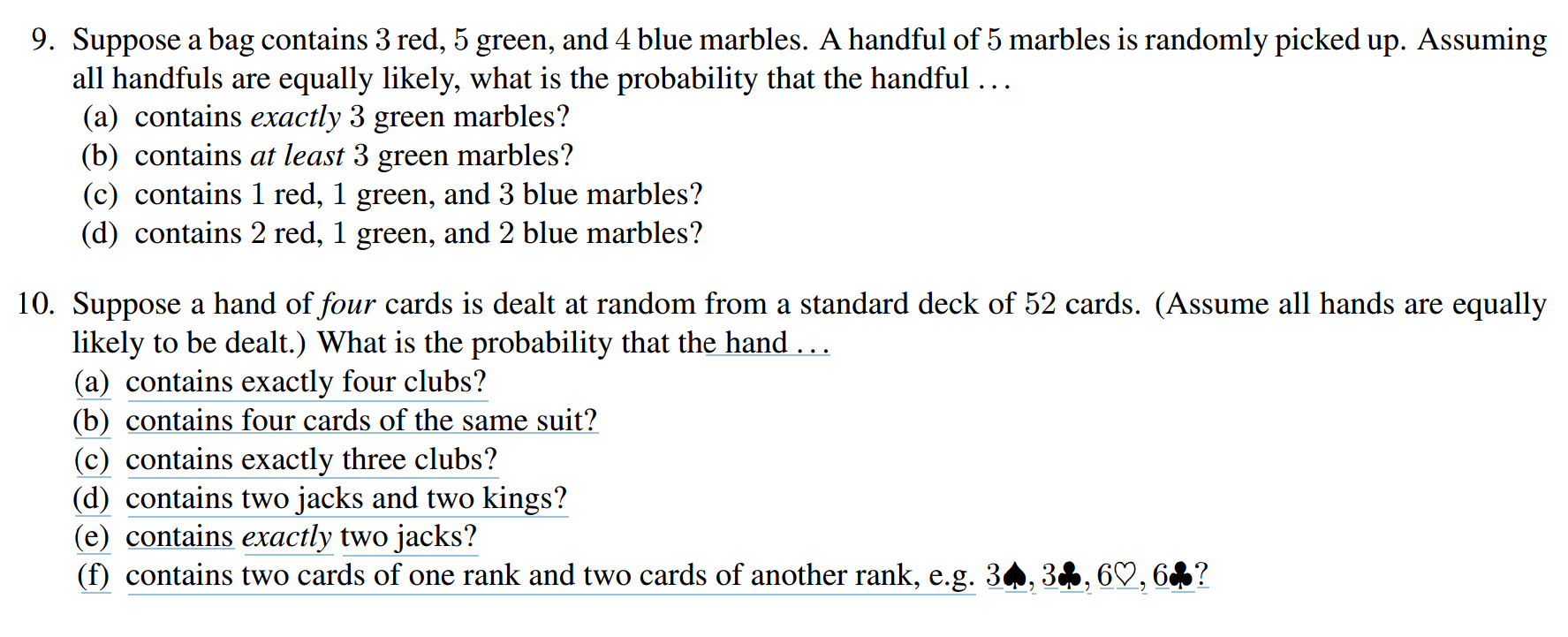 Solved Suppose A Bag Contains 3 Red 5 Green And 4 Blue 8776