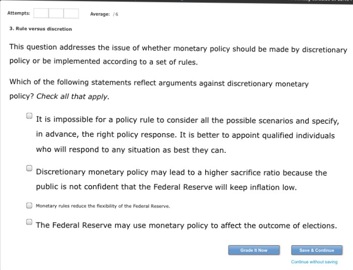 Solved This question addresses the issue of whether monetary | Chegg.com