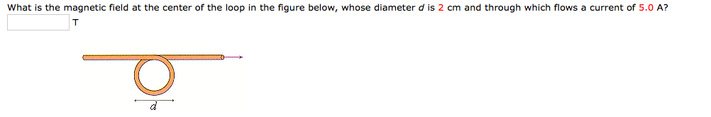 Solved What is the magnetic field at the center of the loop | Chegg.com
