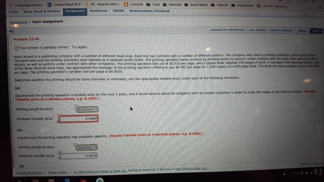 Solved Home Read, Study & Practice s Open Assignment Problem | Chegg.com